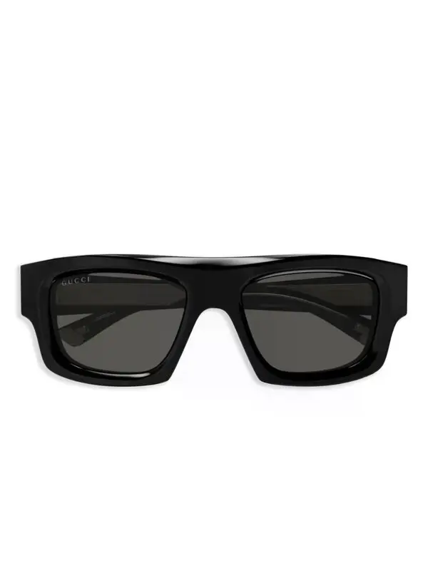 Gucci Square-frame Sunglasses - Black