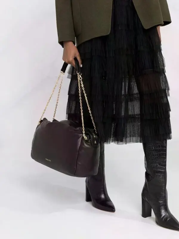 Maje Layered Tulle Midi Skirt