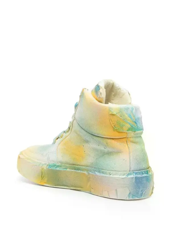 Guidi Spray-effect High-top Sneakers