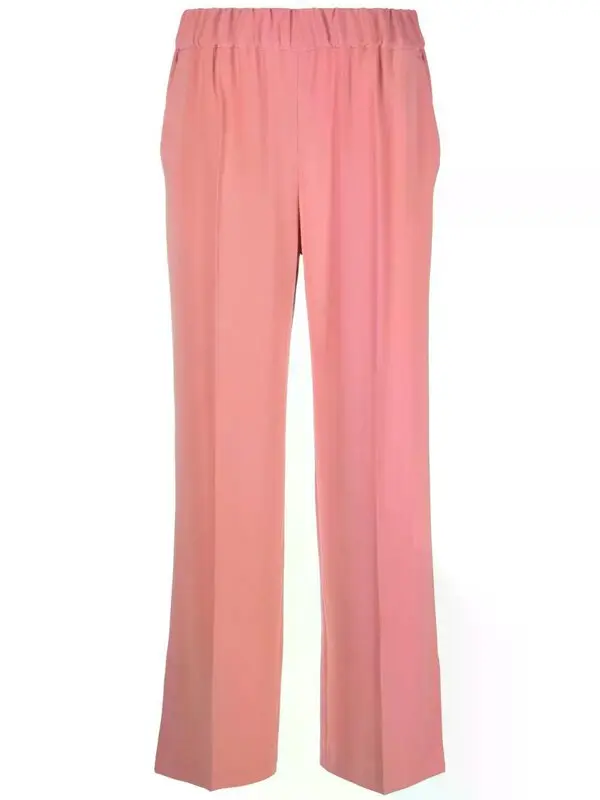 Alberto Biani Cropped Wide-leg Trousers