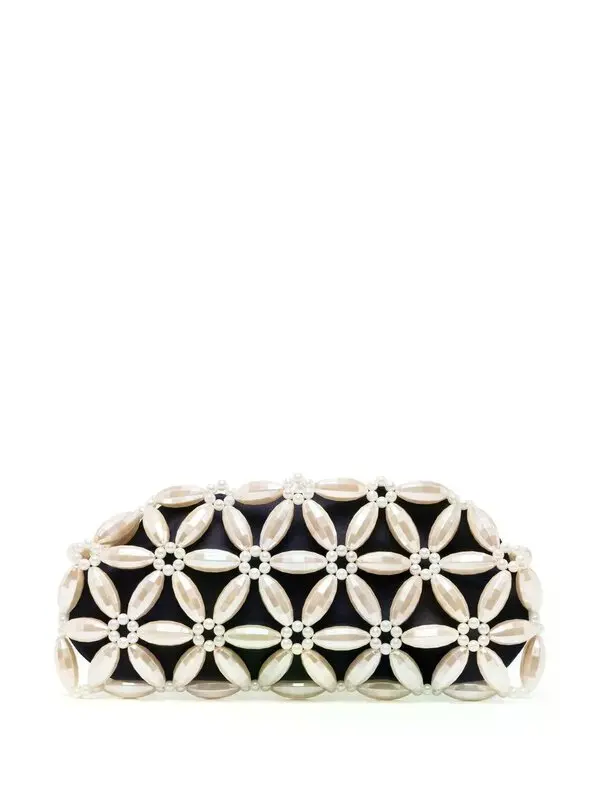 0711 TBILISI Pearl Clutch Bag