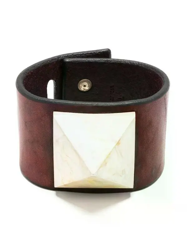 PARTS OF FOUR Restraint Charm Bracelet - Red