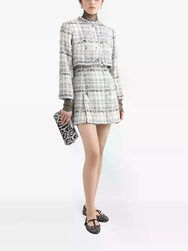 Dolce & Gabbana Tweed Mini Dress