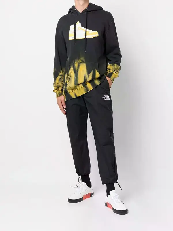 MOSTLY HEARD RARELY SEEN 8-BIT Canary Tie-dye Pullover Hoodie
