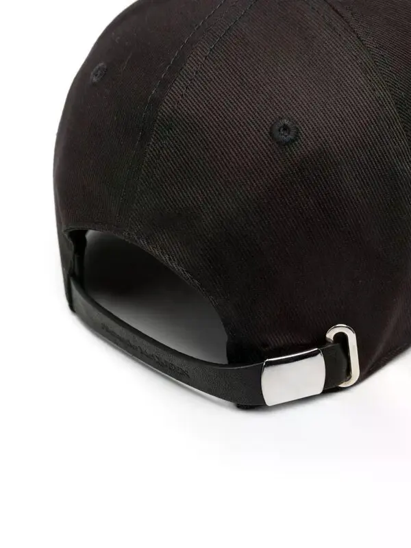 Alexander McQueen Logo-embroidered Cap