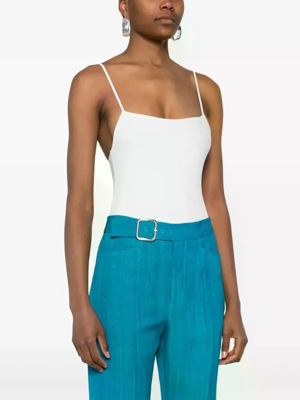 JIL SANDER Square-neck Bodysuit