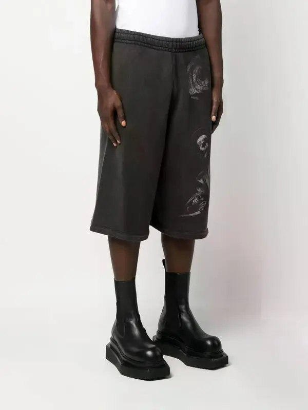 Off-White Saint Matthew-print Track Shorts