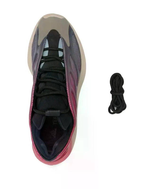 ADIDAS X YEEZY Yeezy 700 V3 Fade Carbon Sneakers - Red