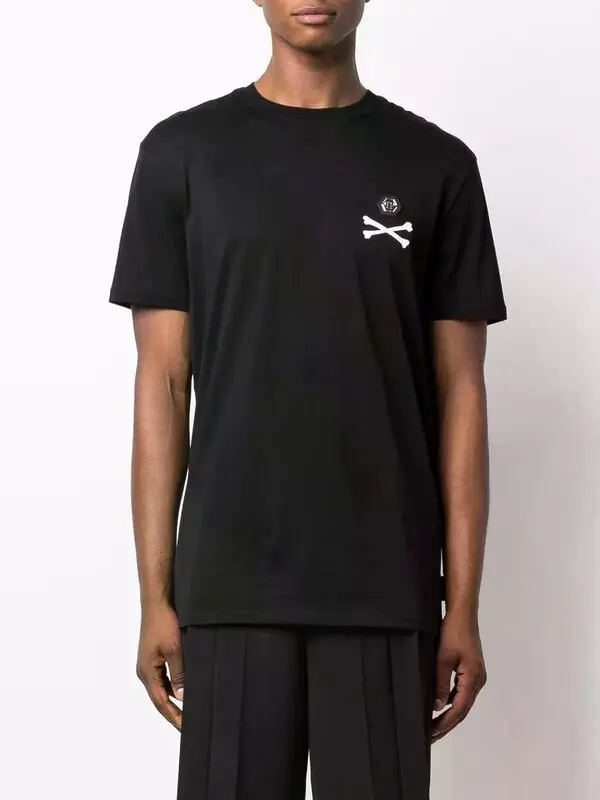 Philipp Plein Skeleton Print T-shirt