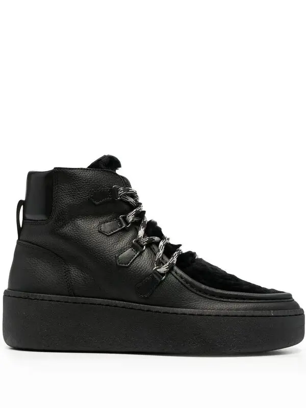 Woolrich Faux-fur Detail Sneakers