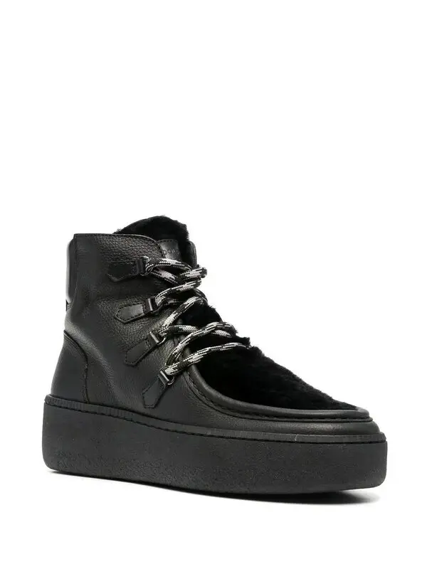Woolrich Faux-fur Detail Sneakers