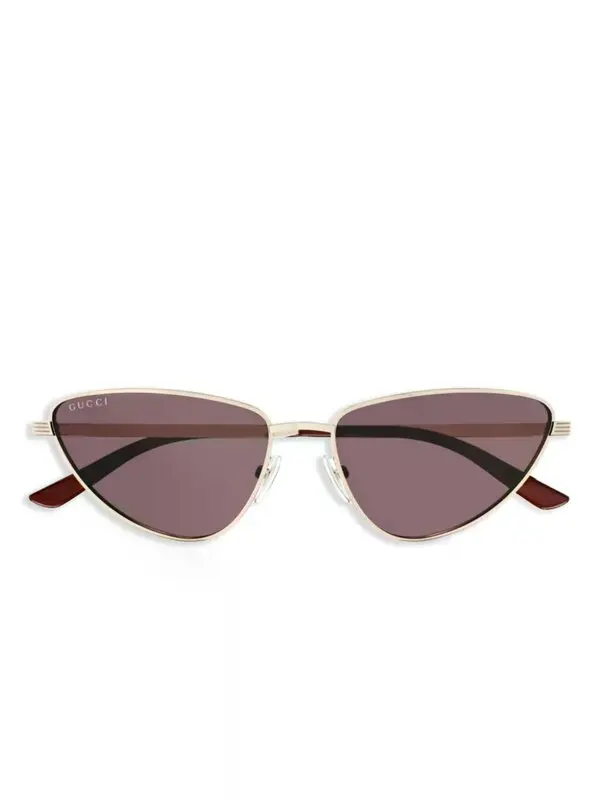 Gucci Cat-eye Sunglasses - Gold