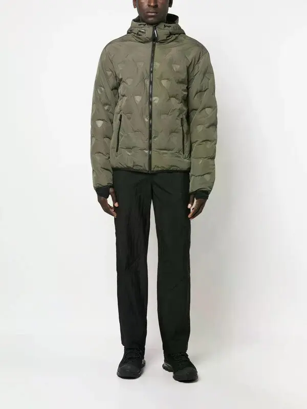 Rossignol Logo-print Padded Zip-up Jacket - Green