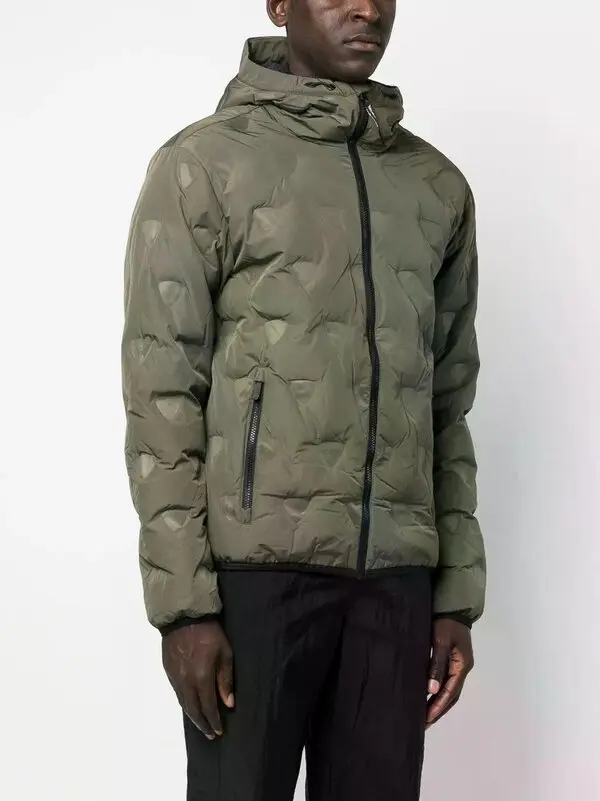 Rossignol Logo-print Padded Zip-up Jacket - Green
