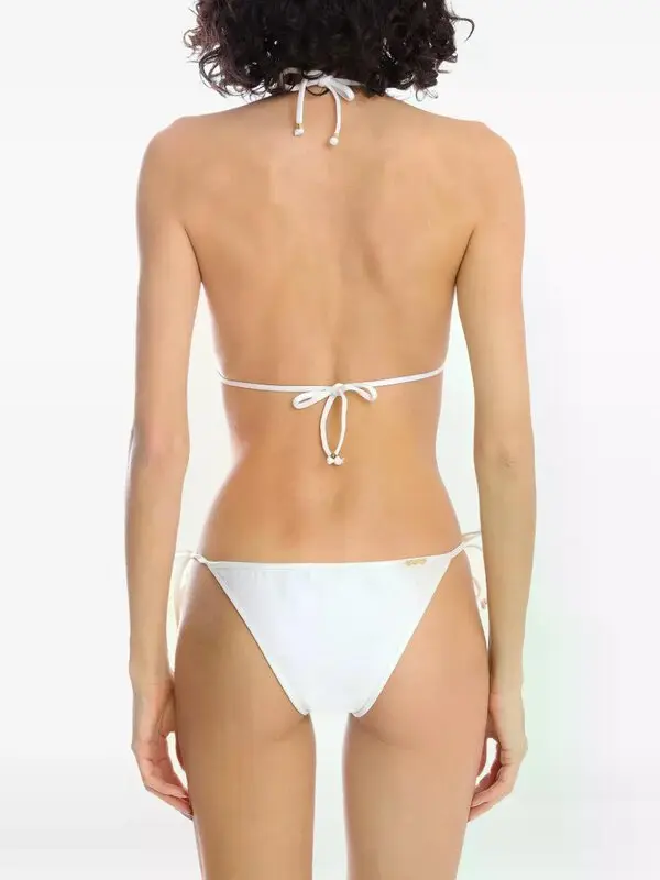 AMIR SLAMA Floral Embroidered Bikini