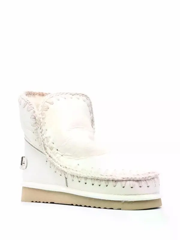 Mou Eskimo 18 Ankle Boots - White