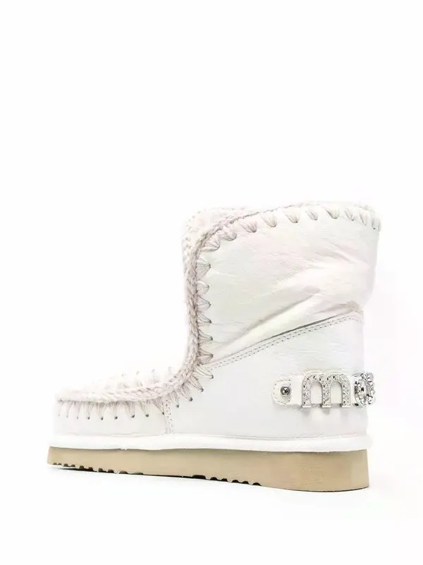Mou Eskimo 18 Ankle Boots - White