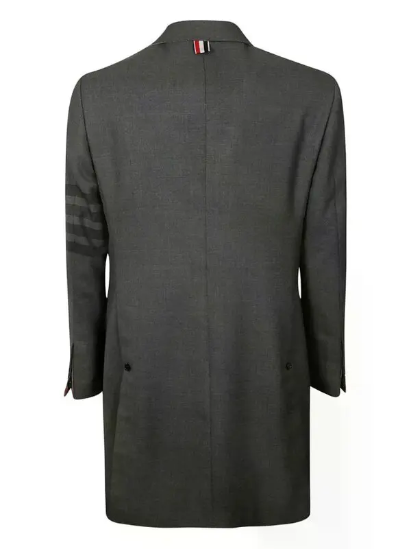 Thom Browne 4-bar Mid-length Coat