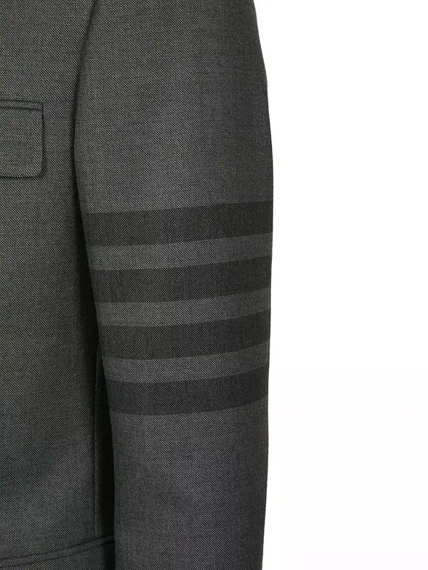 Thom Browne 4-bar Mid-length Coat