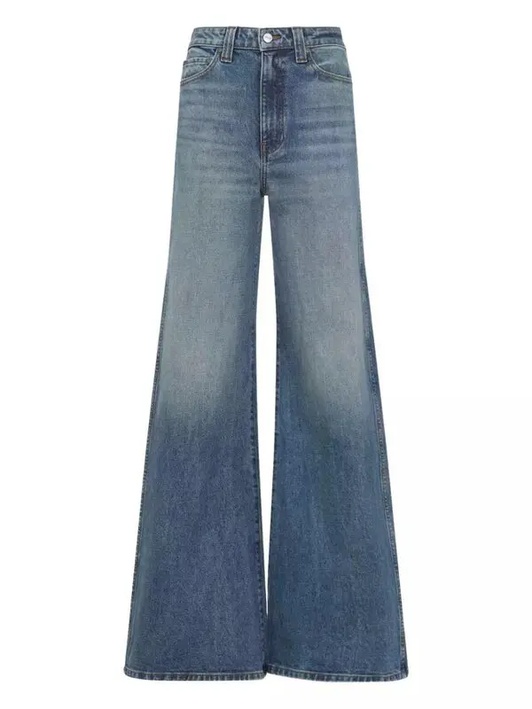 Khaite Dane Flared Jeans - Blue