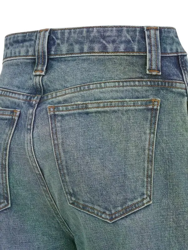 Khaite Dane Flared Jeans - Blue