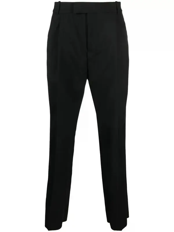 Alexander McQueen Straight-leg Wool Trousers