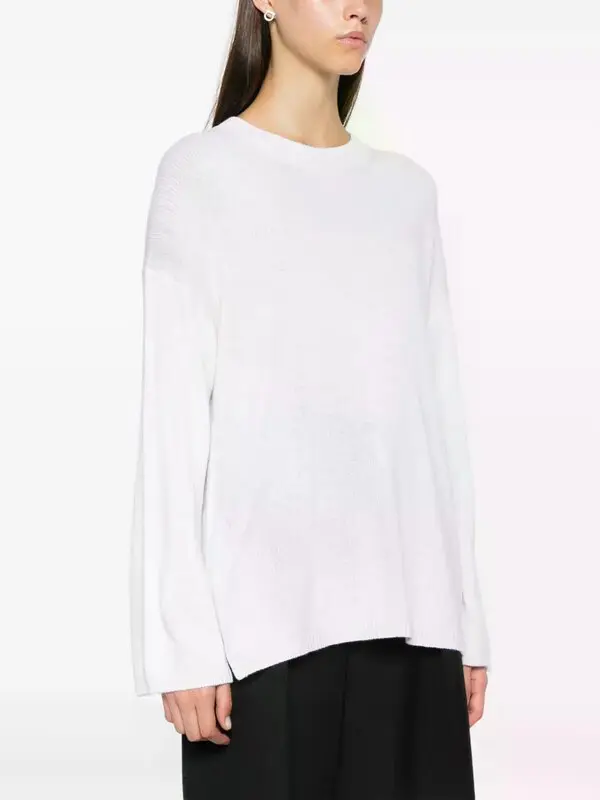 ALLUDE Cashmere Crew-neck Sweater