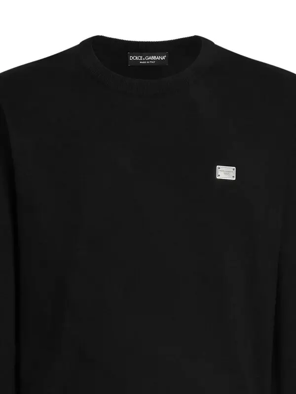 Dolce & Gabbana Logo-plaque Sweater