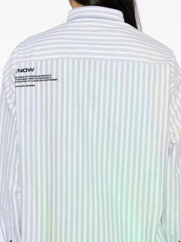 AAPE BY *A BATHING APE Striped Shirt