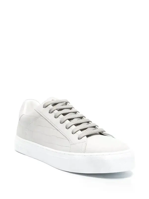 HIDE&JACK Essence Croco Sneakers - Grey