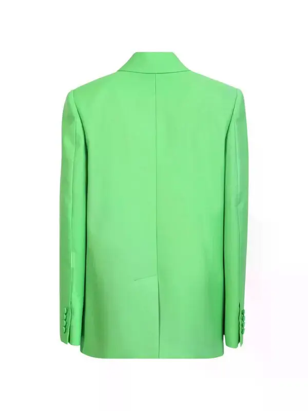 Alexander McQueen Double-breasted Drop Hem Blazer