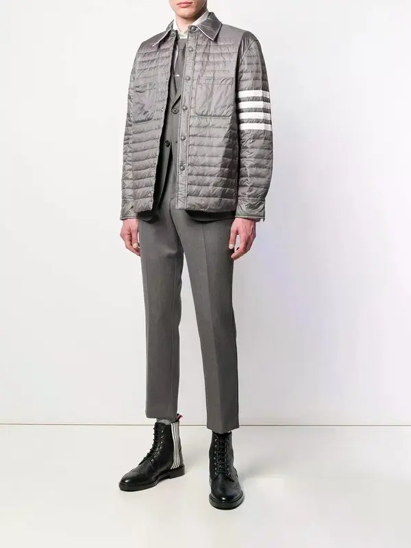 Thom Browne 4-bar Down Fill Shirt Jacket