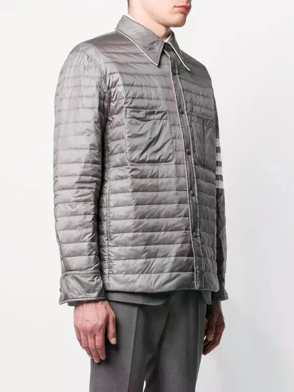 Thom Browne 4-bar Down Fill Shirt Jacket