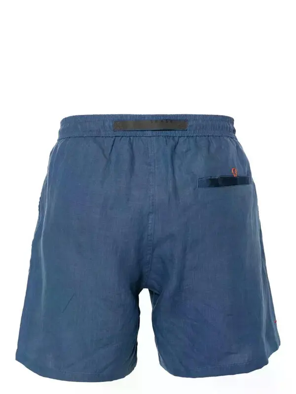 Sease Drawstring-waist Hemp Shorts