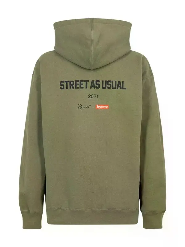 Supreme X Wtaps Sic'em! Hoodie - Green