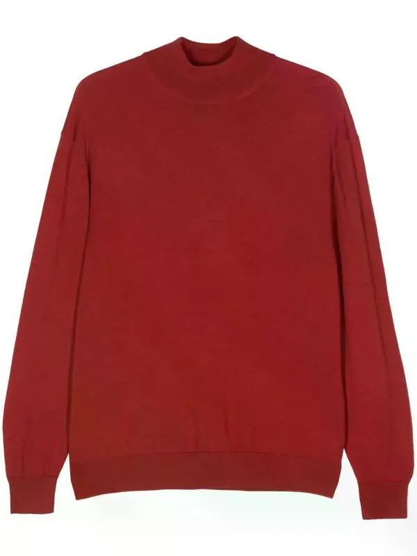 D4.0 Wool Sweater - Red