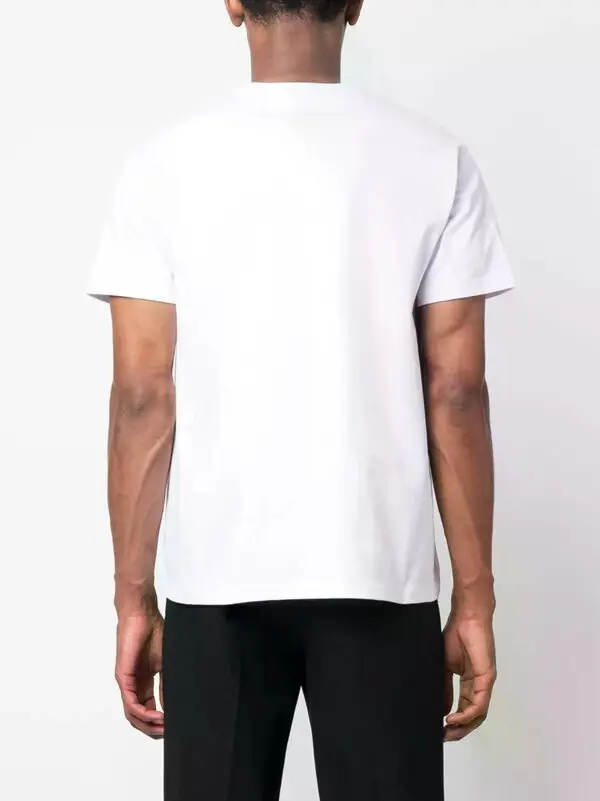 Alexander McQueen Logo-print Cotton T-shirt - White