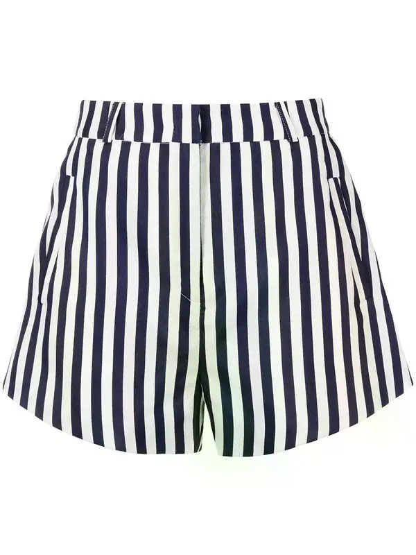 MACGRAW Poppy Striped Shorts