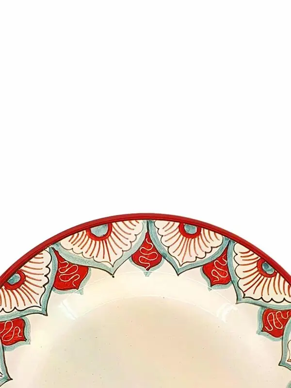 LES-OTTOMANS Peacock Dinner Plate