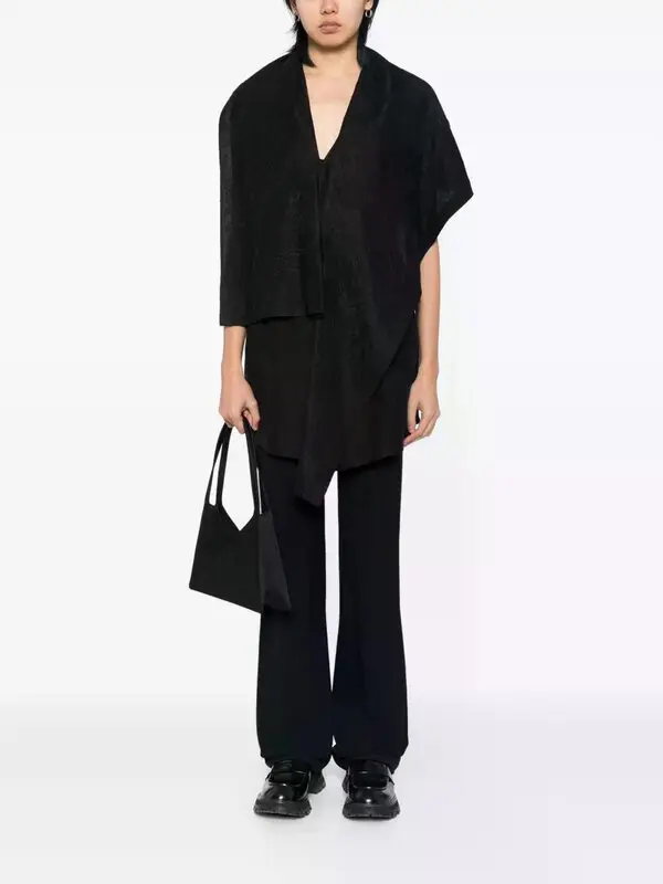 Yohji Yamamoto Button-up Shirt With Adjustable Rear Strap