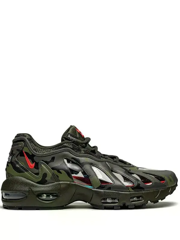 Nike X Supreme Air Max 96 Camouflage Sneakers