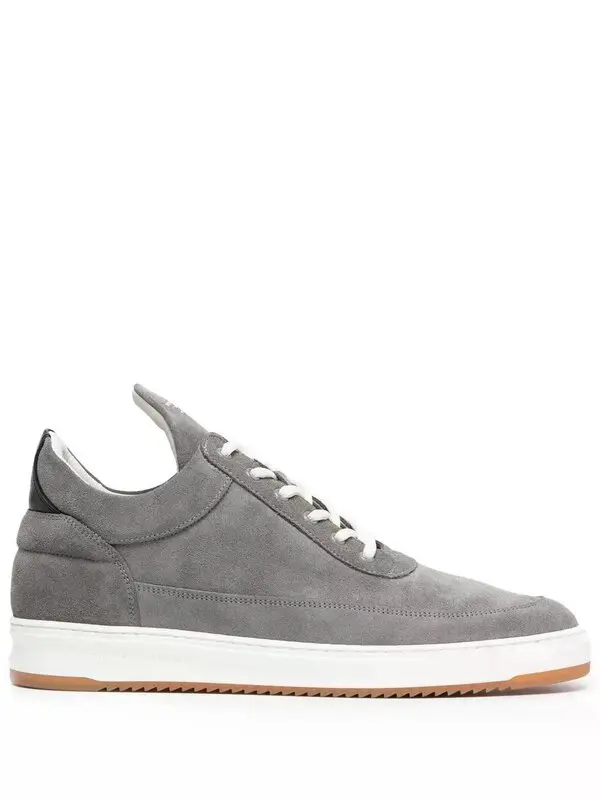Filling Pieces Suede Low-top Sneakers - Grey
