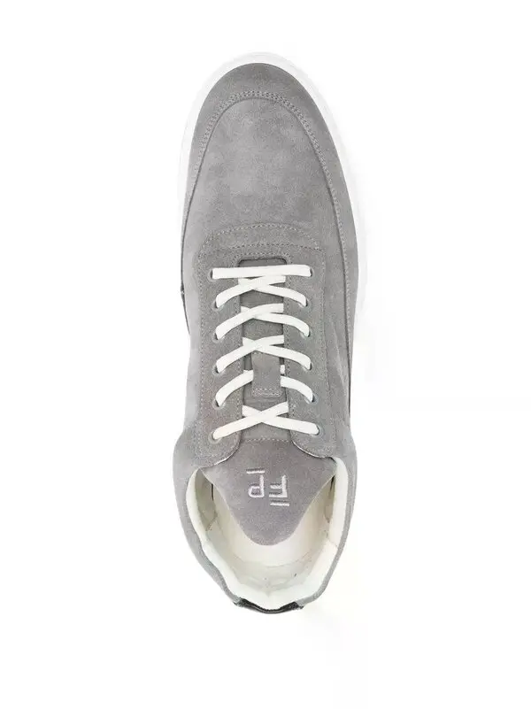 Filling Pieces Suede Low-top Sneakers - Grey
