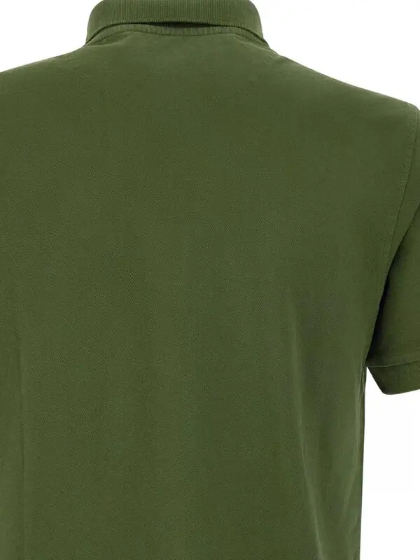 SUN 68 Jersey Polo Shirt - Green
