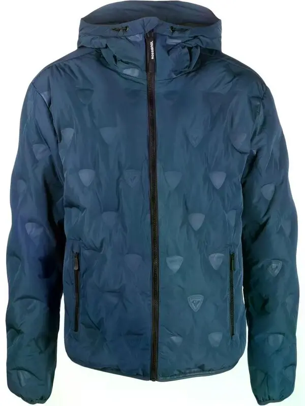 Rossignol Logo-print Padded Zip-up Jacket - Blue