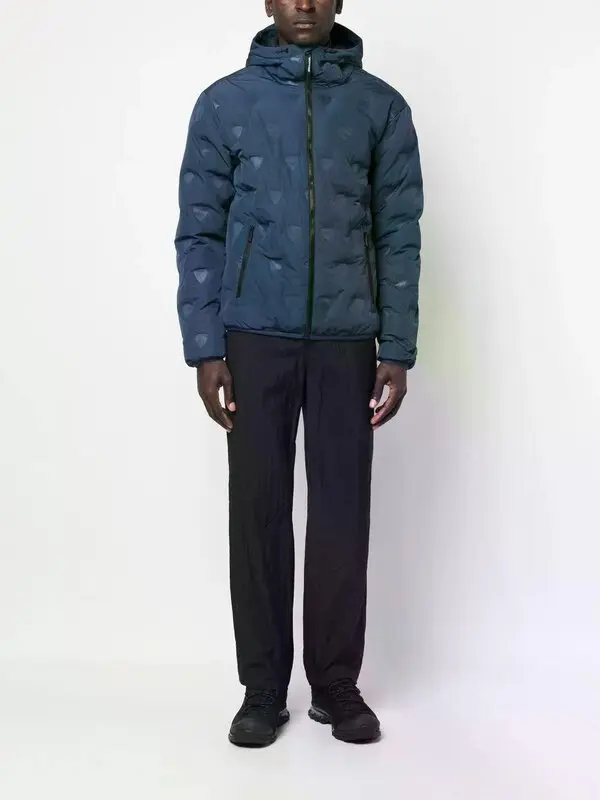 Rossignol Logo-print Padded Zip-up Jacket - Blue