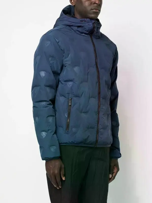 Rossignol Logo-print Padded Zip-up Jacket - Blue
