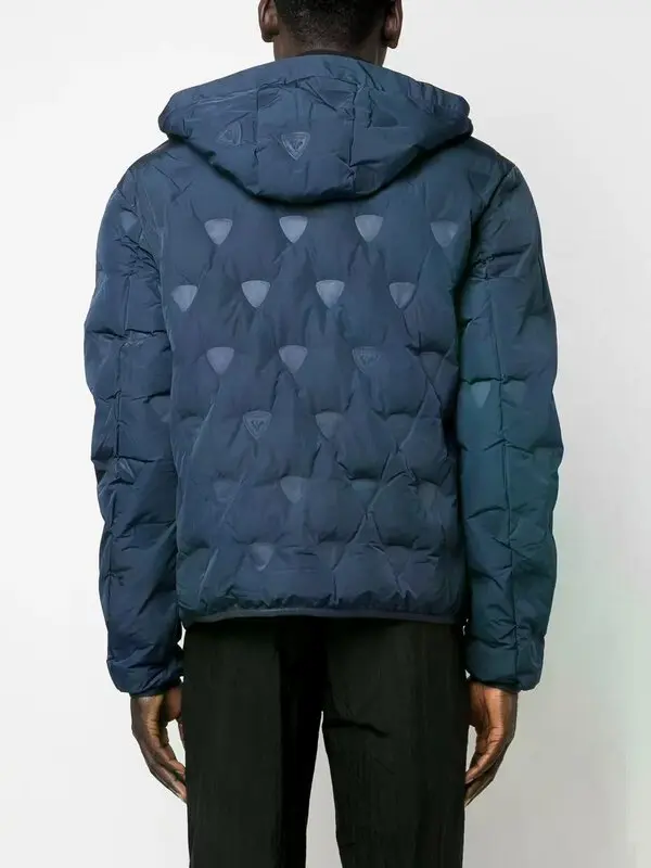 Rossignol Logo-print Padded Zip-up Jacket - Blue