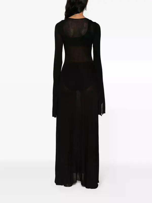 MANURI Nina Maxi Dress - Black