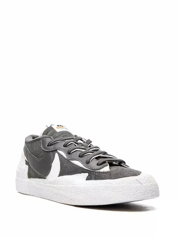 Nike X Sacai Blazer Low Iron Sneakers - Grey